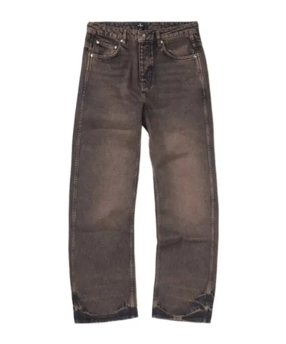 REPRESENT Vintage Straight-leg Jeans - Bark