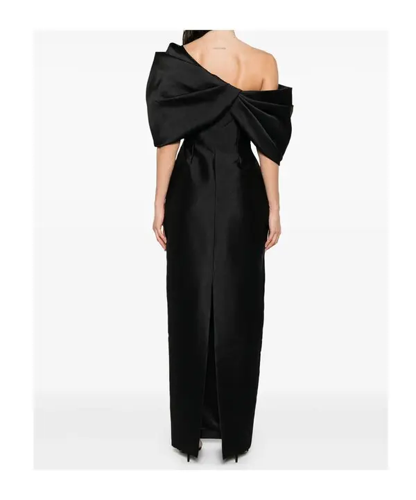Solace London Davina Off-shoulder Maxi Dress