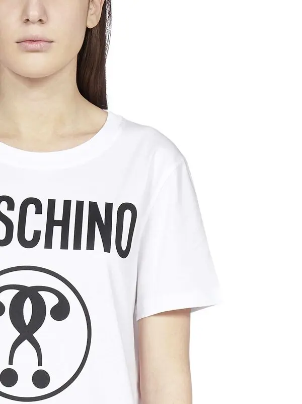 Moschino Milano Logo T-shirt - White