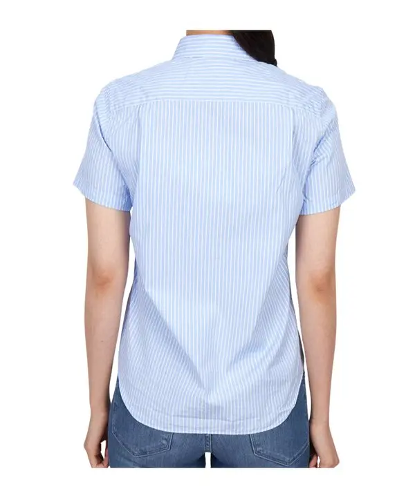 Comme Des Garçons Short Sleeve Striped Shirt