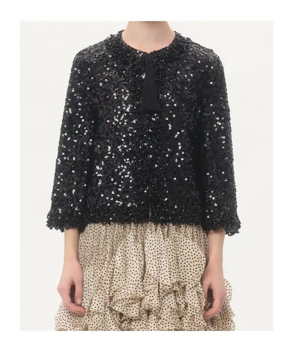 Valentino Garavani Embellished Sequin Jacket