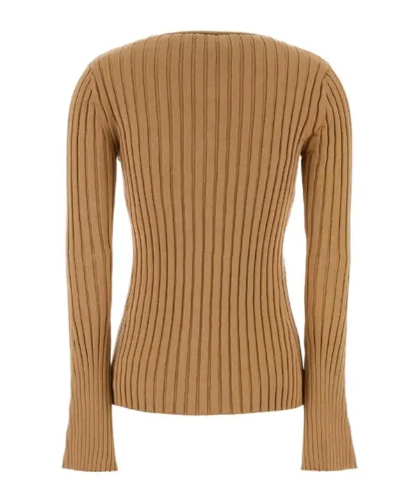 Stella McCartney Ribbed-knit Buttoned Cardigan