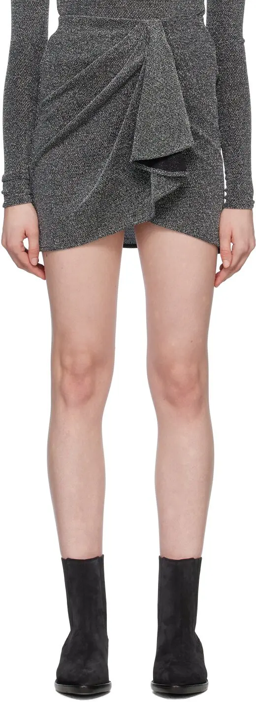 Isabel Marant Étoile Shimmer Draped Skirt