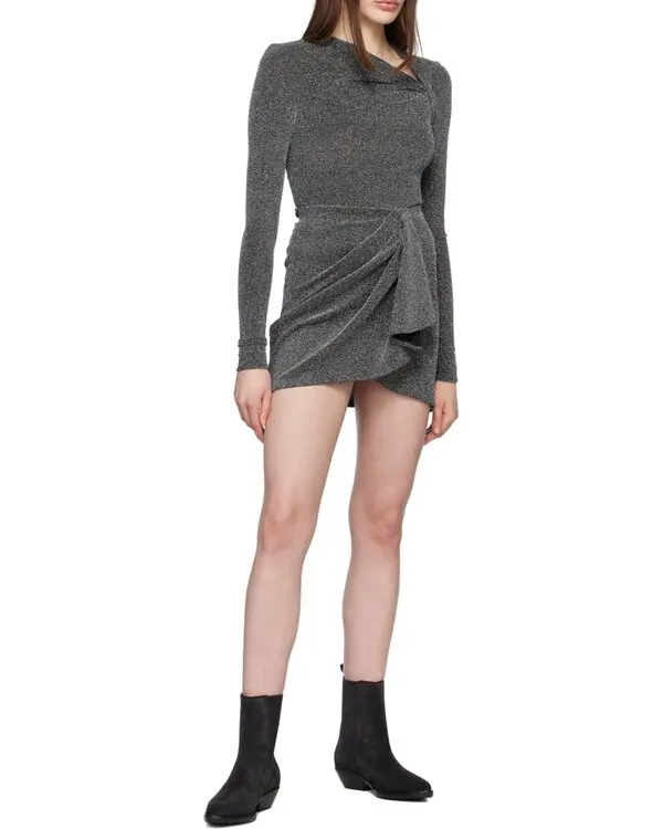 Isabel Marant Étoile Shimmer Draped Skirt