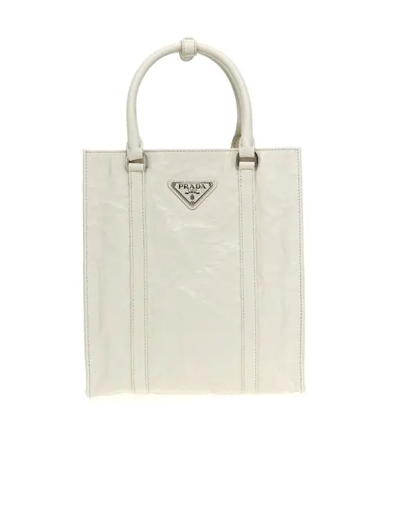 Prada Nappa Leather Tote Bag
