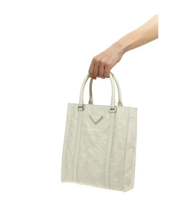 Prada Nappa Leather Tote Bag