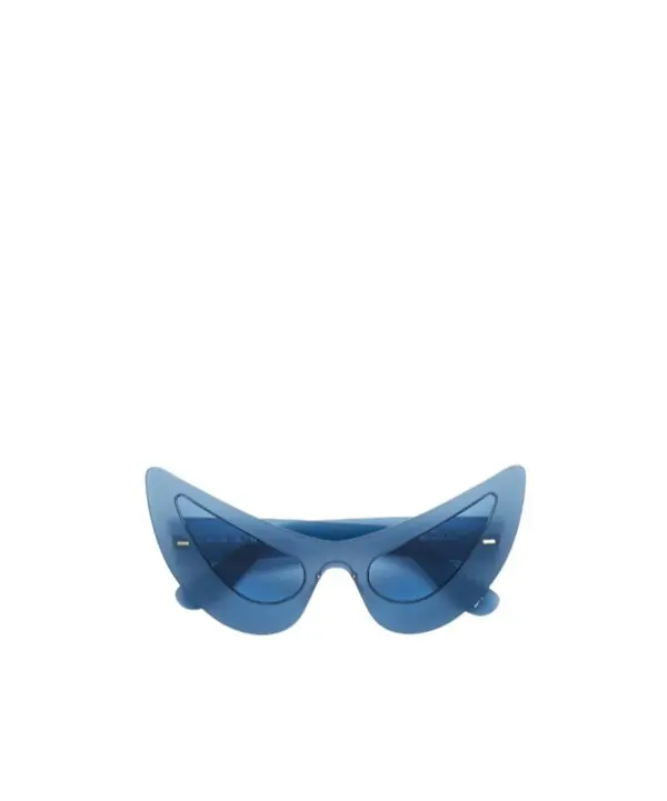 Marni Geometric Cat Eye Sunglasses - Blue