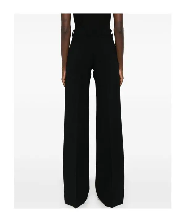 Ermanno Scervino Wide-leg Crepe Trousers