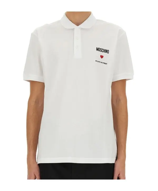Moschino Short-sleeved Polo Shirt