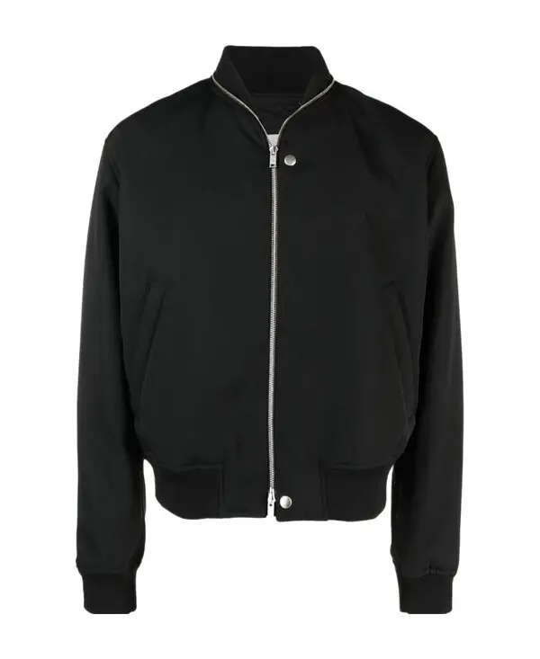 JIL SANDER Zip-up Bomber Jacket