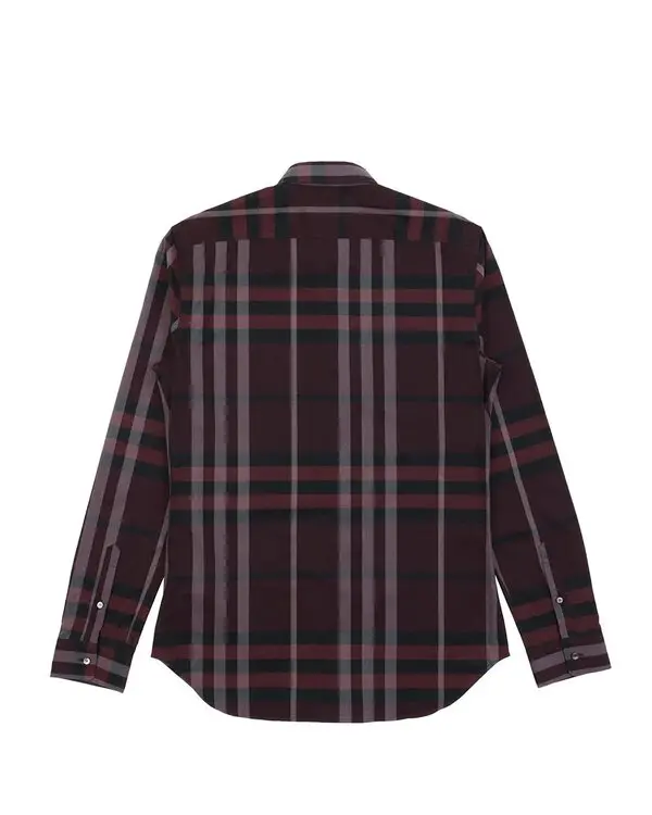 Burberry Plaid Shirt - Black
