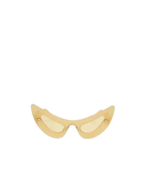 Marni Geometric Sunglasses - Nude