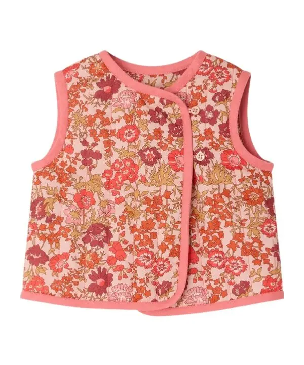 Bonpoint Printed Quilted Vest