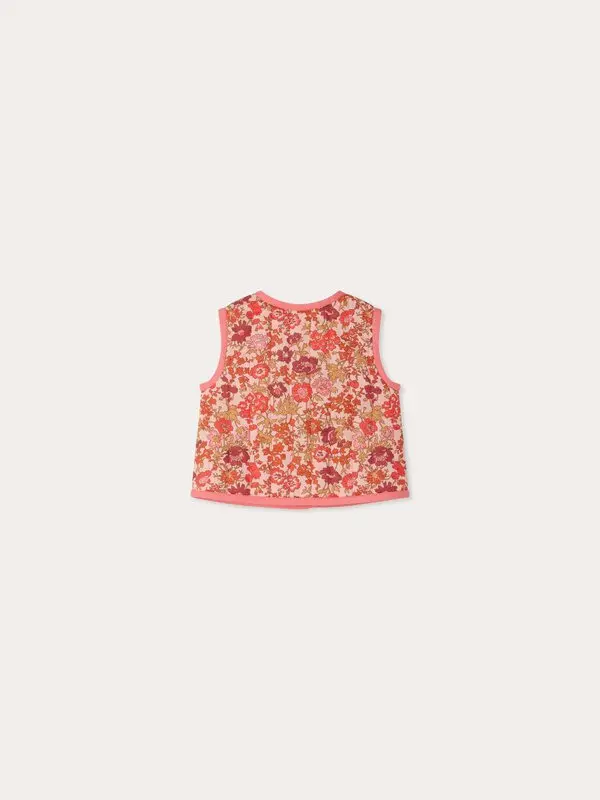 Bonpoint Printed Quilted Vest