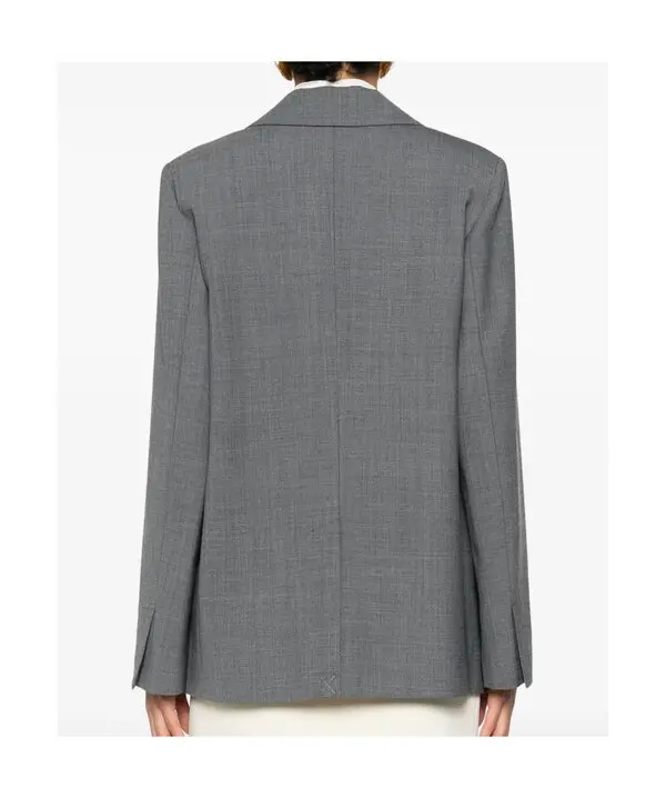 SEMICOUTURE Single Breasted Blazer - Grey