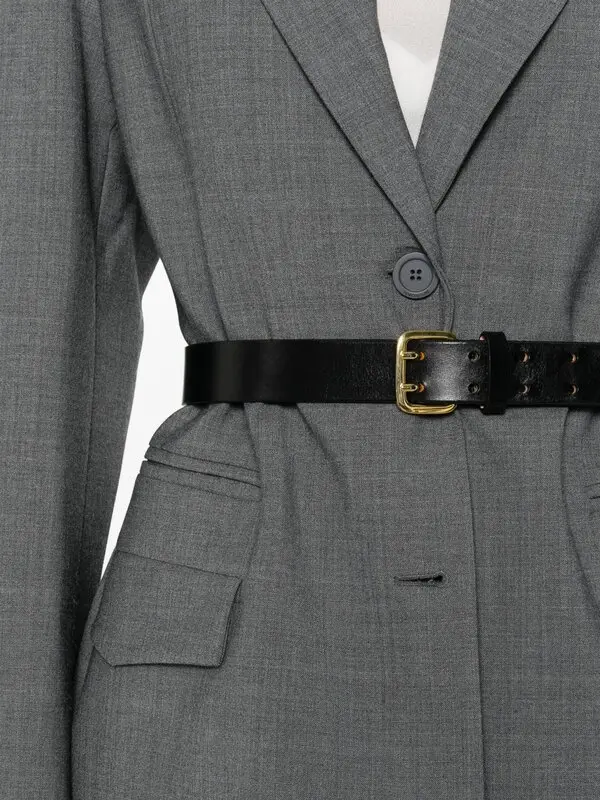 SEMICOUTURE Single Breasted Blazer - Grey