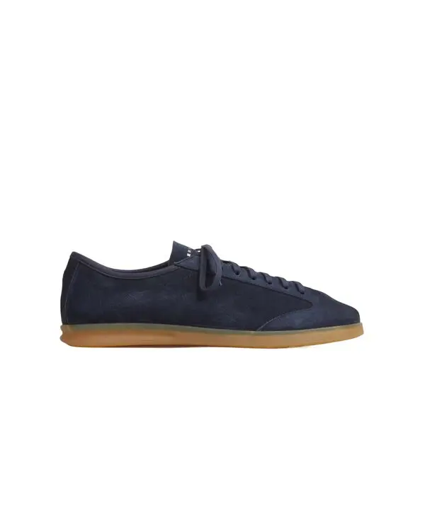 HENDERSON BARACCO Round Toe Lace-up Sneakers - Navy Blue