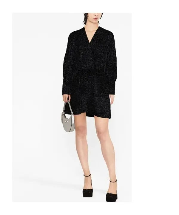 Isabel Marant Étoile Long-sleeve V-neck Dress