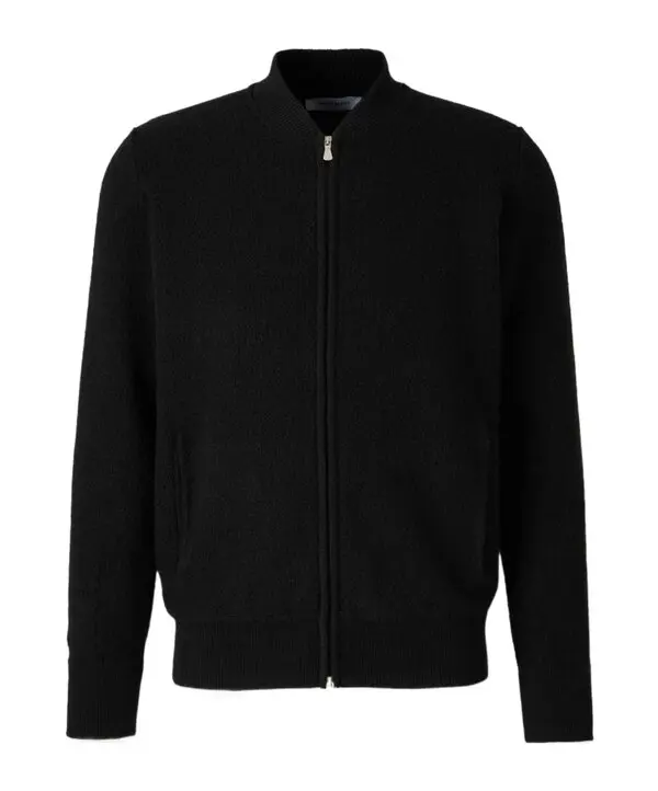 GRAN SASSO Long-sleeved Zip-up Cardigan