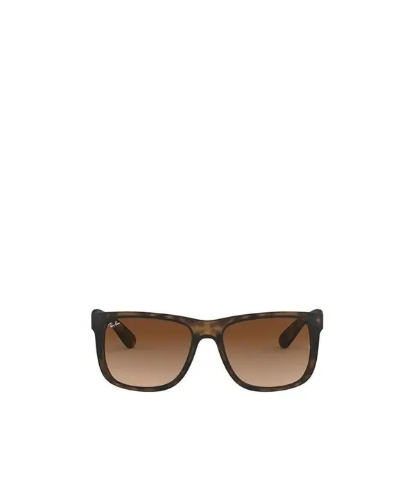 Ray-ban Justin Classic Rectangular Sunglasses - Brown
