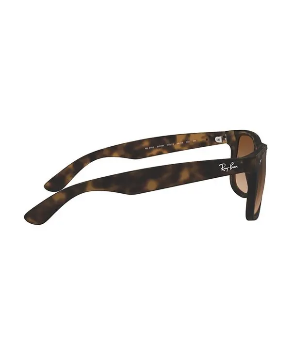 Ray-ban Justin Classic Rectangular Sunglasses - Brown