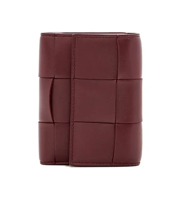 Bottega Veneta Three-fold Wallet - Red