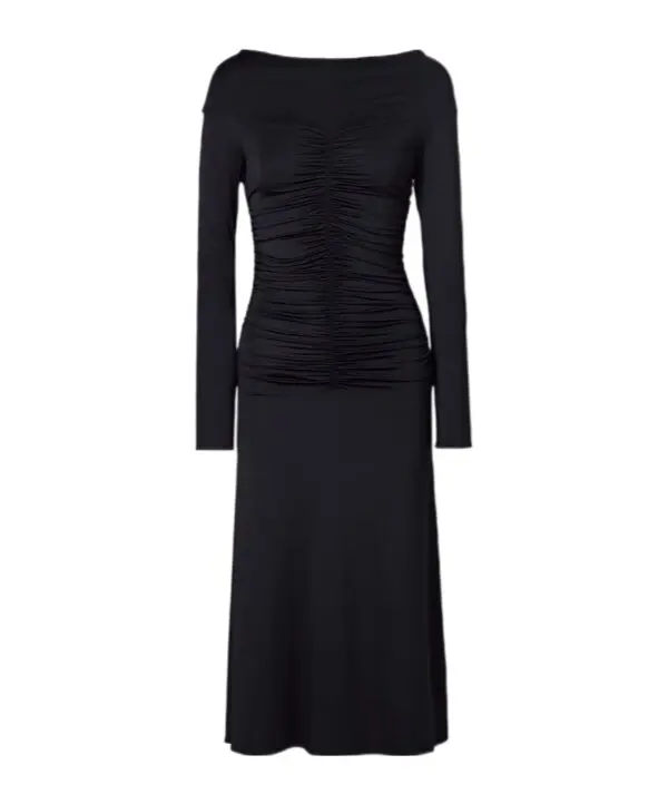Altuzarra Ruched Stretch-jersey Midi Dress