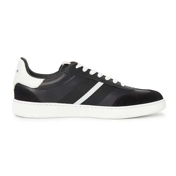 Bally Lace-up Sneakers With Perforated Details - Black