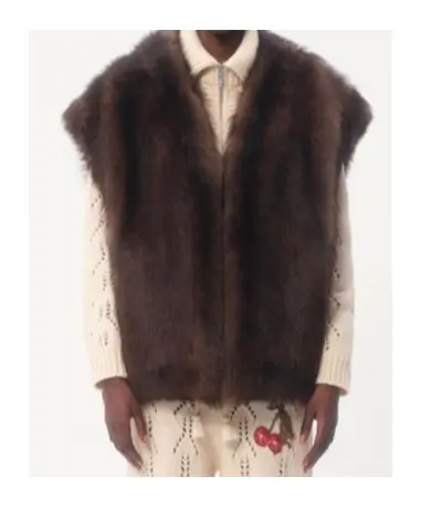 Valentino Garavani Shearling Waistcoat