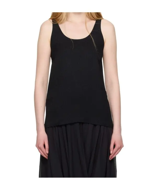 TOTEME Sabl Tank Top With Frayed Hem