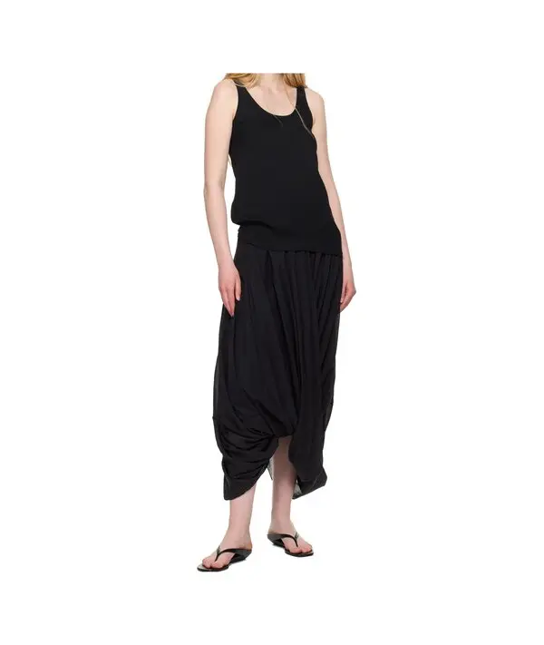 TOTEME Sabl Tank Top With Frayed Hem