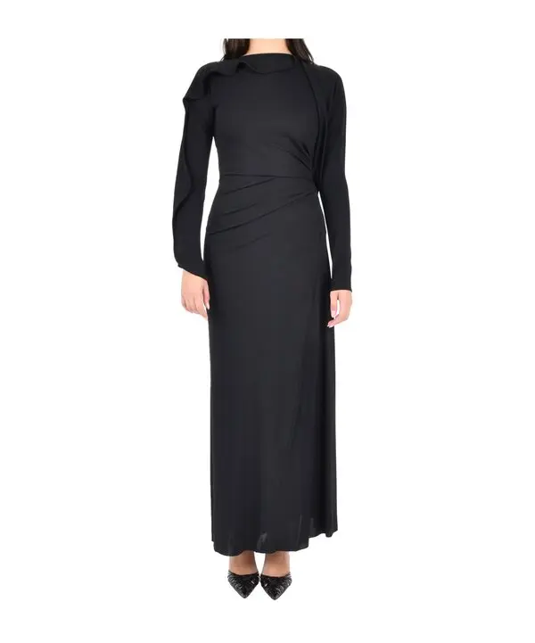 Victoria Beckham Ruffled Maxi Dress