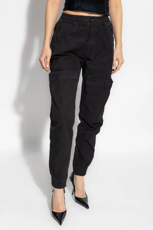 DIESEL® P-ride Tapered Trousers - Black