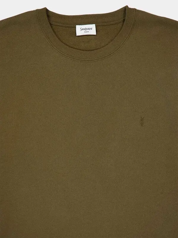 Saint Laurent Long-sleeve Crew-neck T-shirt