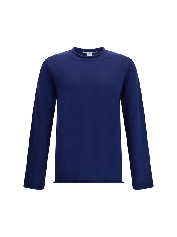 Comme Des Garçons Knitted Jumper - Blue