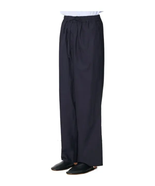 Officine Générale Drawstring Trousers - Black