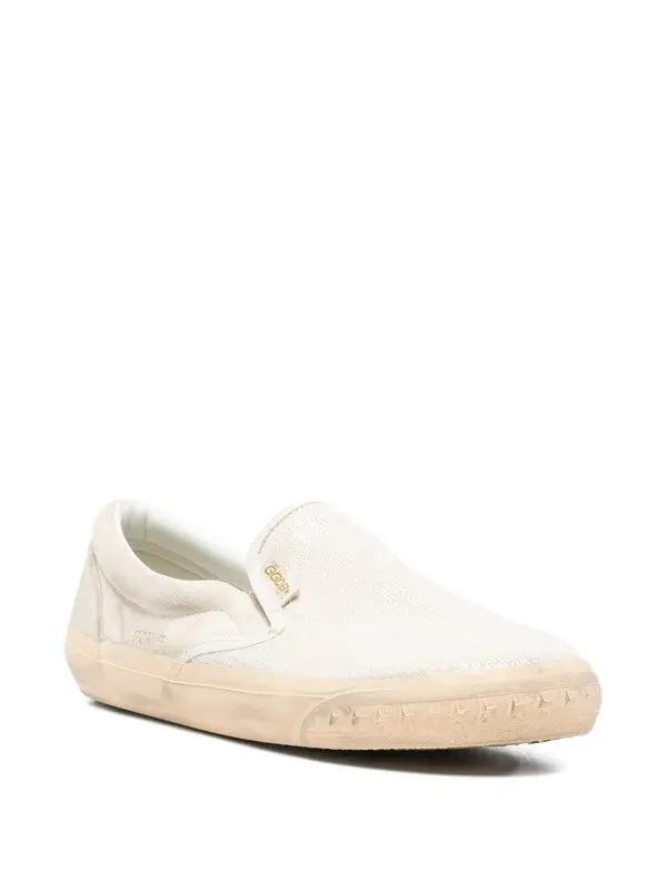 GOLDEN GOOSE Sequin Embellished Slip-on Sneakers