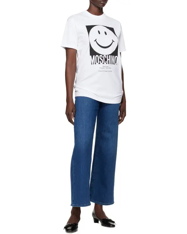 Moschino Print Crewneck T-shirt