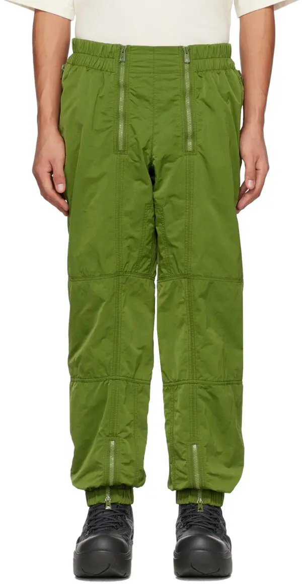 Bottega Veneta Zipper Detail Casual Pants