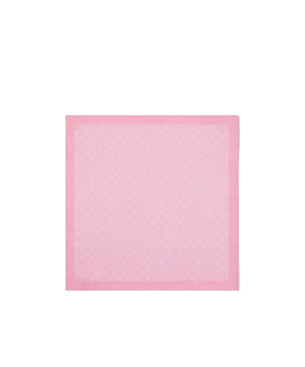 Gucci Printed Silk Twill Carr - Pink