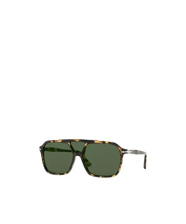 Persol D Frame Tortoiseshell Sunglasses - Green