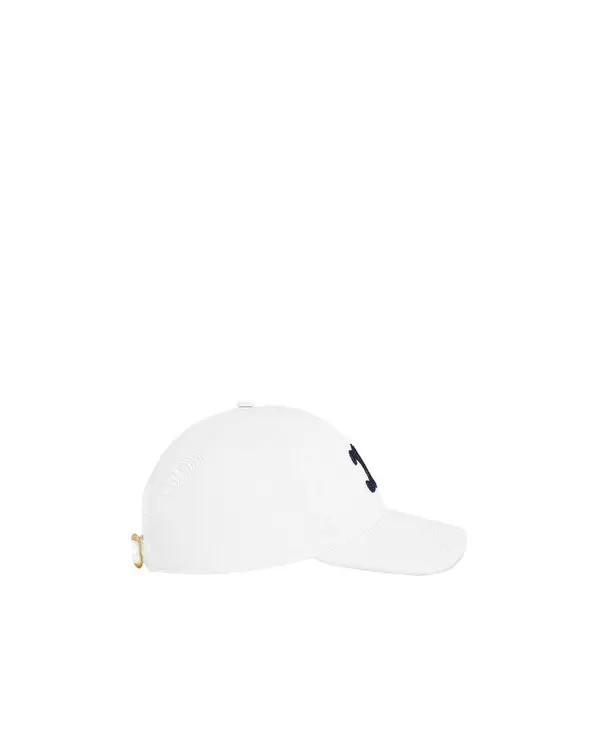 Celine Triomphe Baseball Cap In Cotton