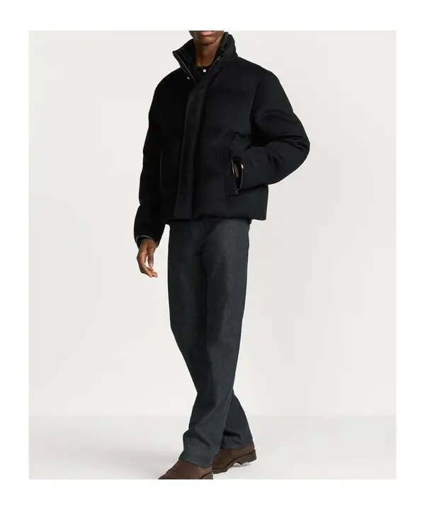 Dior Icons Down Jacket With Mink Collar