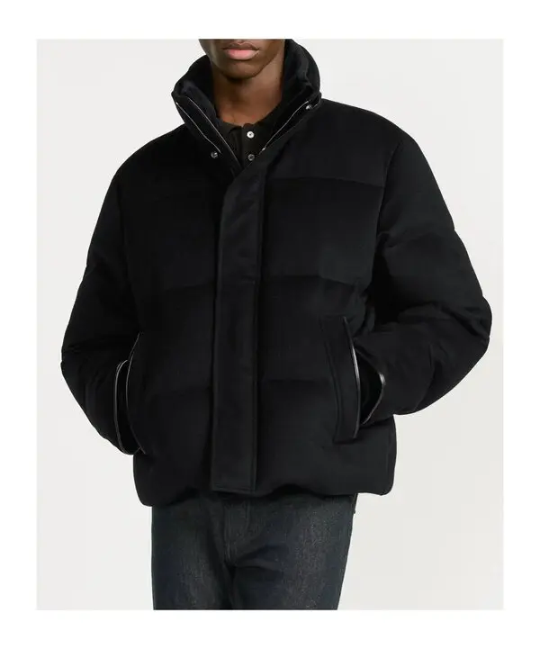 Dior Icons Down Jacket With Mink Collar