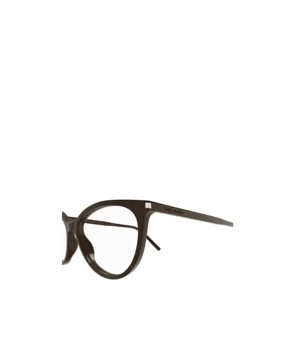 Saint Laurent Cat Eye Eyeglasses - Brown