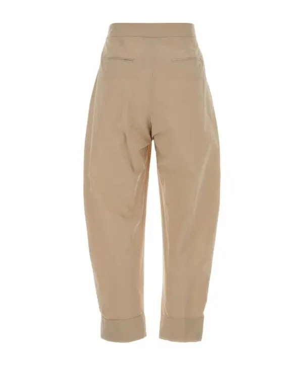 PT TORINO Cloe Pleated Tapered Pants - Beigw