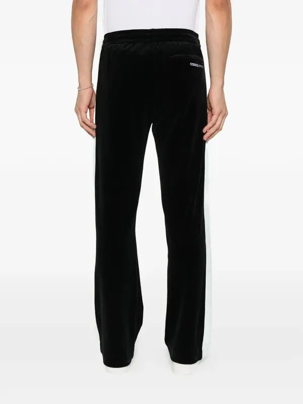 Casablanca Chenille Pleated Pants With Side Stripes
