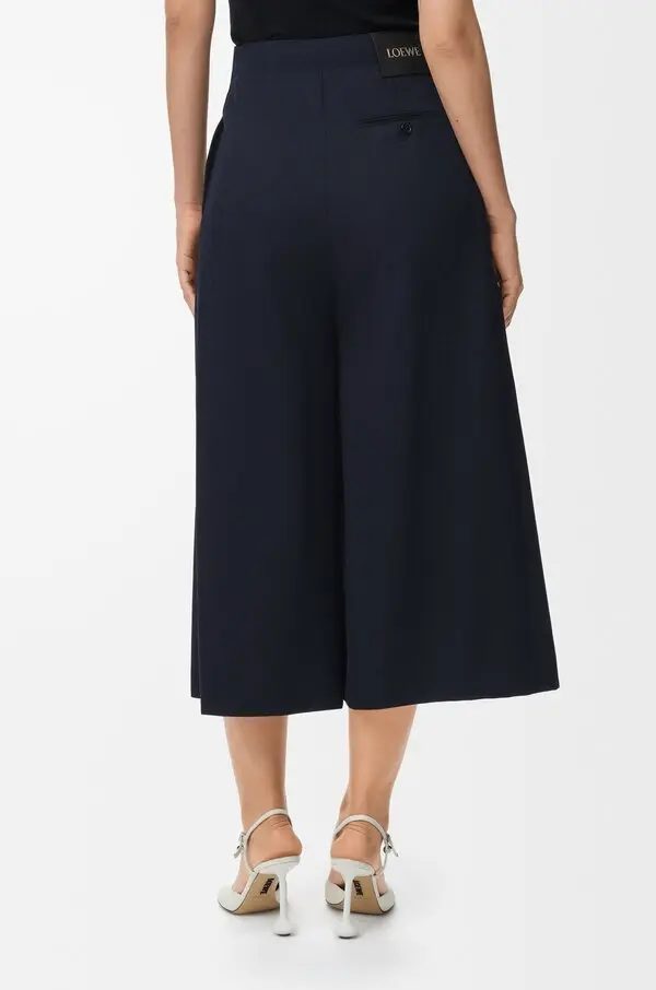 Loewe Elastic Waist Cropped Trousers