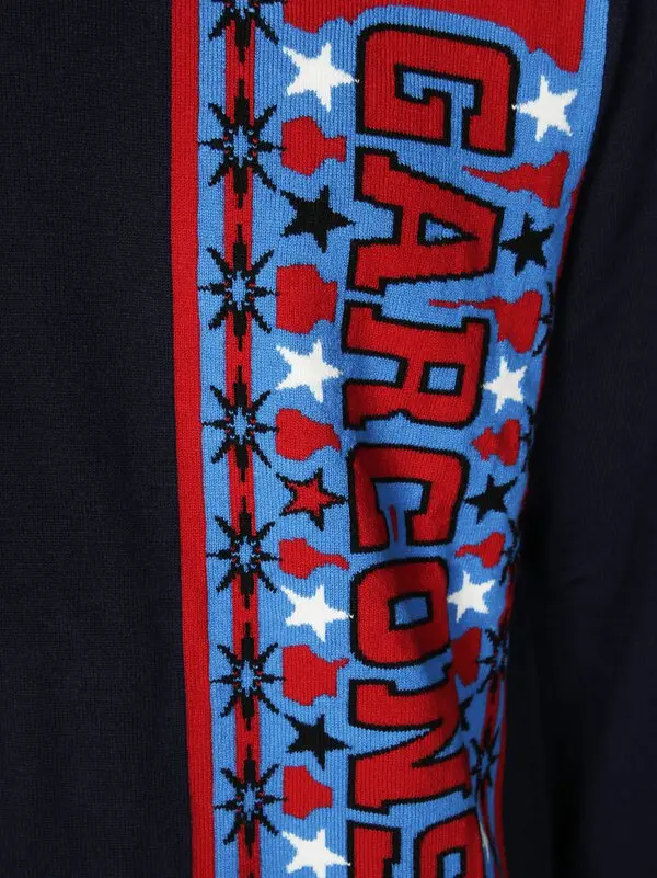 Comme Des Garçons Logo Detail Sweater