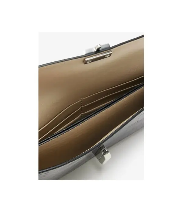 TOTEME T-lock Embossed Wallet